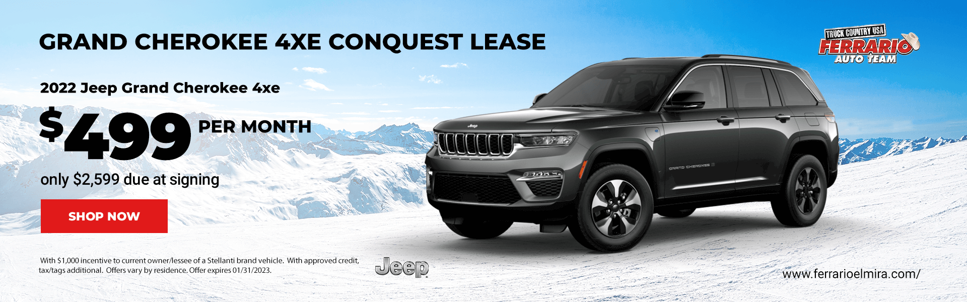 Jeep Grand Cherokee 4xe Lease